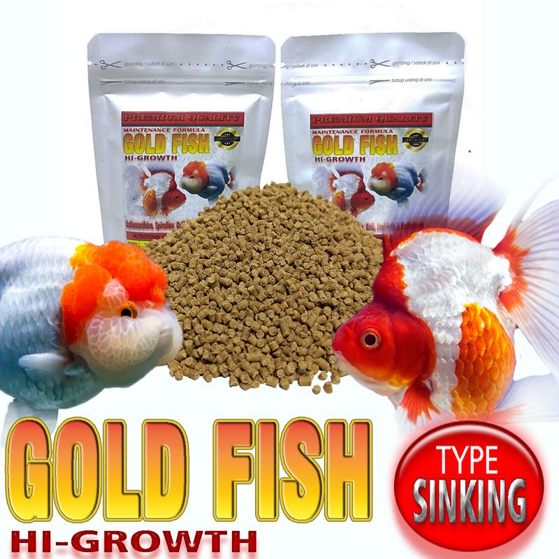 GOLDFISH PELET MAKANAN IKAN KOKI TYPE FLOATING / SINKING FISH FOOD ...