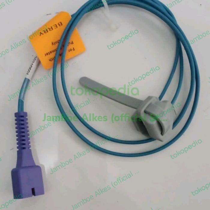 Jual Kabel Sensor SpO2 Bayi dan Anak 9pin untuk Berry BM1000A (New ...