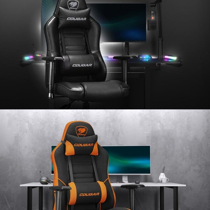 COUGAR FUSION Gaming Chair - Black - Shop | Tokopedia