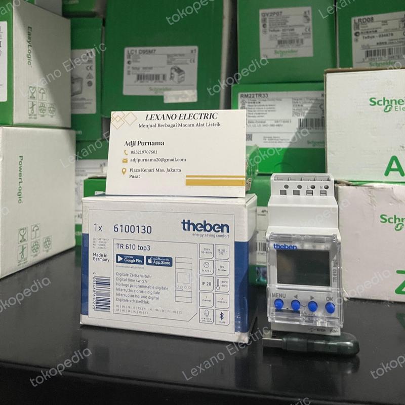 Theben Timer Digital TR610 Top3 Original - Shop | Tokopedia