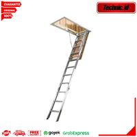 Jual Tangga Plafon Werner Tangga Loteng Lipat Aluminium Tinggi Tangga ...