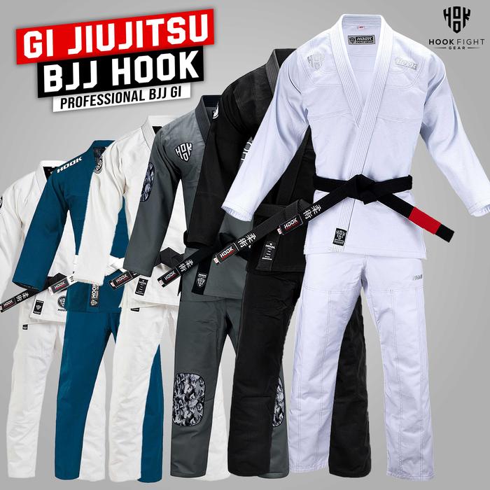 Jual GI JIUJITSU HOOK FIGHT GEAR, JIUJITSU GI, BJJ GI HOOK FIGHT GEAR ...