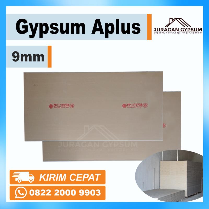 Gypsum Aplus 9mm / Gipsum Aplus 9 mm / Papan Gypsum Aplus - Shop ...