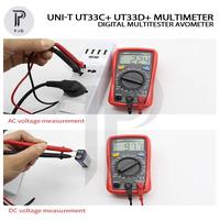 Jual UNI-T UT33C+ UT33D+ Digital Multimeter Avo Meter Multitester ...