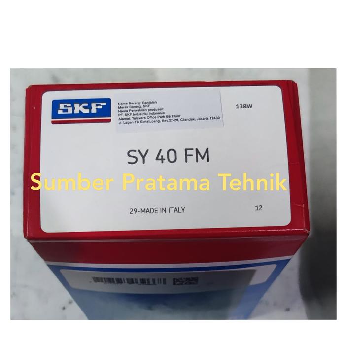 Jual Pillow Block Bearing SY 40 FM SKF as 40 mm - Jakarta Utara ...