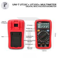 Jual UNI-T UT33C+ UT33D+ Digital Multimeter Avo Meter Multitester ...
