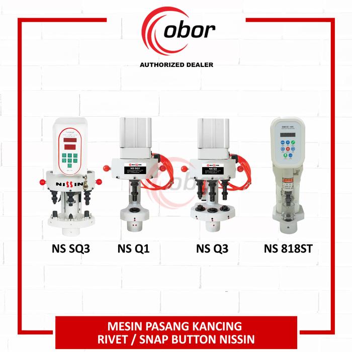 Jual Mesin Pasang Kancing Rivet - Snap Button NISSIN Original - NS Q1 ...