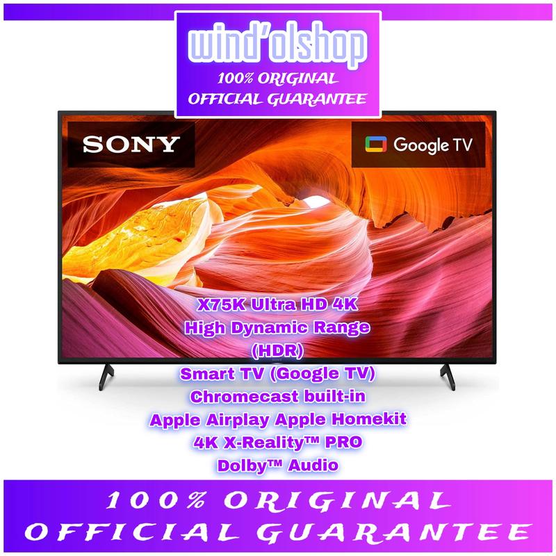 Sony KD-50X75K Android Google TV 50X75 LED 4K UHD HDR 50 inch KD50X75K ...