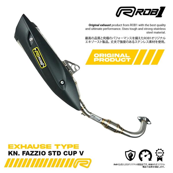 Jual KNALPOT FAZZIO ROB1 STD RACING PNP MIO Z DAN MIO M3 - Kota Bandung ...