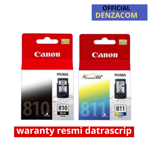 Promo (resmi ) Canon Original Ink Cartridge PG 810 dan 811 - promo 811 ...