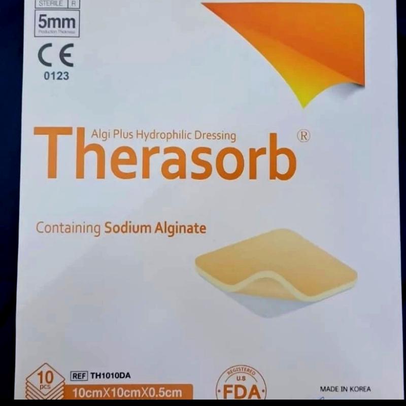 Therasorb alginate Per lembar- sodium alginate 10cm x 10cm - Shop ...