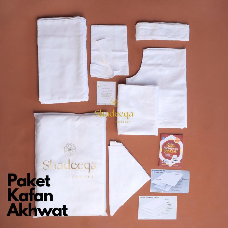 Kain Kafan perempuan akhwat | Kain kafan nstan Shadeeqa Project - Shop ...