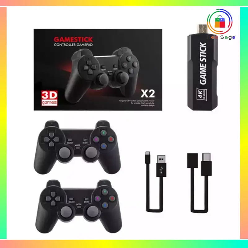 4K Game Stick Gen 2 Retro Console Wireless Gamepad Video Gam - Shop ...