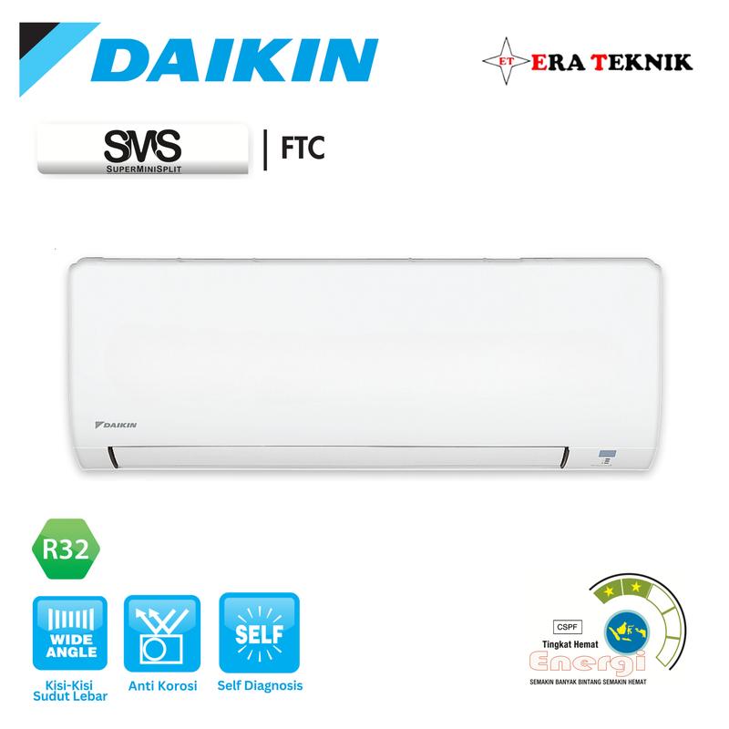 Ac Split Wall Daikin 1.5PK Super Mini Split - Shop | Tokopedia