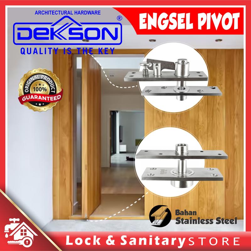 Engsel Pivot Dekson Dekkson ESS PV 001 SSS Pivot Hinge - Shop | Tokopedia
