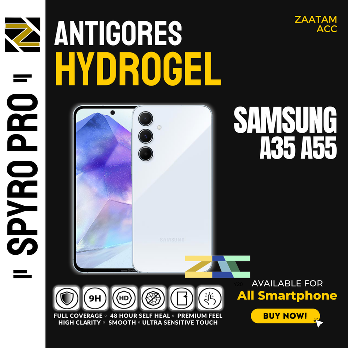 Jual ANTIGORES PREMIUM HYDROGEL SAMSUNG GALAXY A35 A55 SCREEN GUARD ...