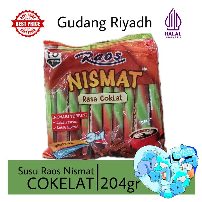 Jual Susu Raos Nismat Rasa Coklat Renceng - Kab. Purwakarta - Gudang ...