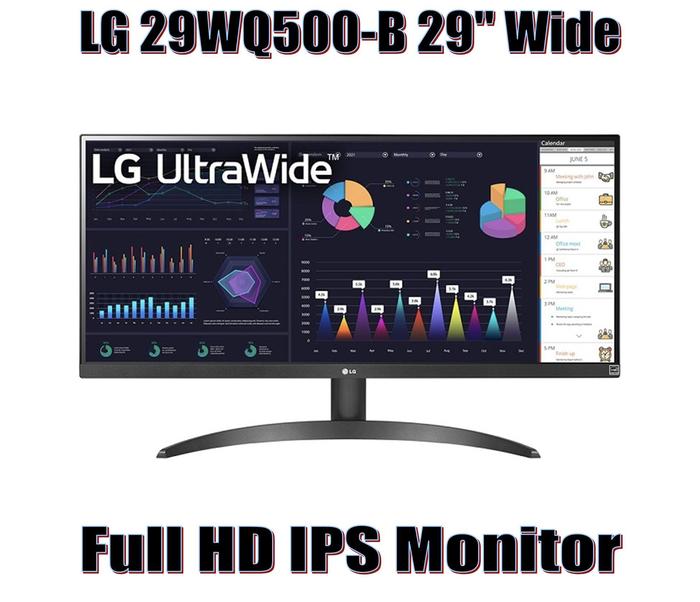 Jual Monitor LG 29WQ500-B IPS 29inch Ultrawide 100Hz 29WQ500 - 29U511 ...