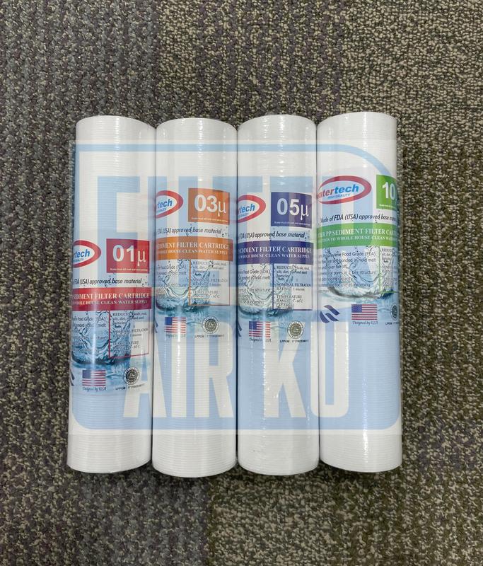 Paket Refil Filter Air : Sedimen Watertech 10 " Isi 5 - Shop | Tokopedia