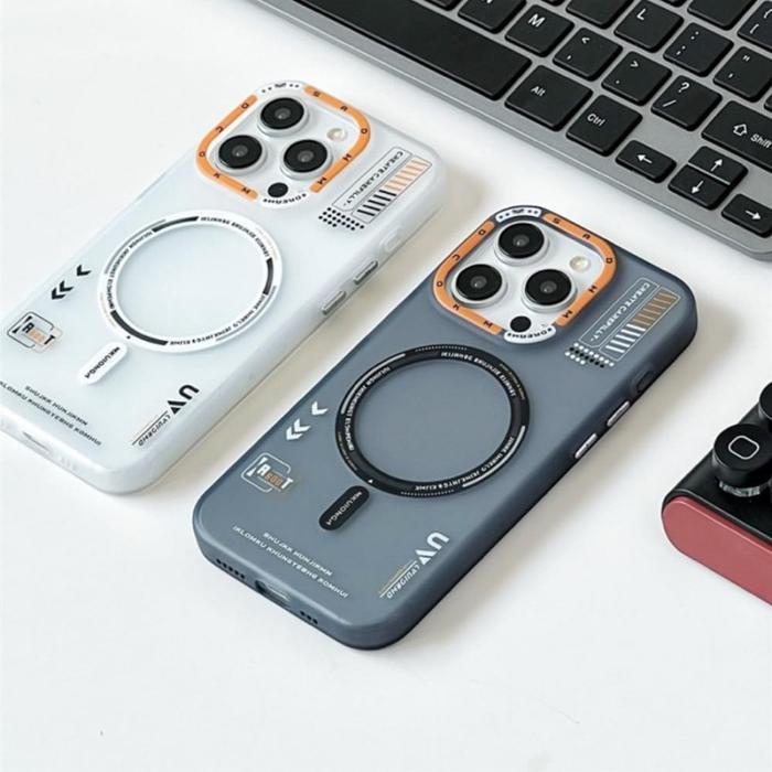 Jual Casing Magsafe Robot iPhone 12 13 14 15 PRO MAX Anti Menguning ...