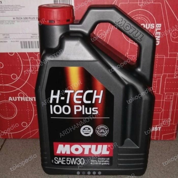 OLI MOBIL MOTUL HI-TECH 5w30 4L ORIGINAL BARCODE || - Shop | Tokopedia