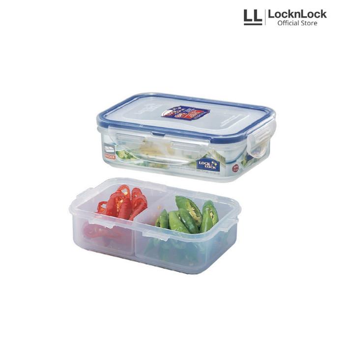 Jual lock n lock food container 350ml hpl810c wadah dengan sekat ...