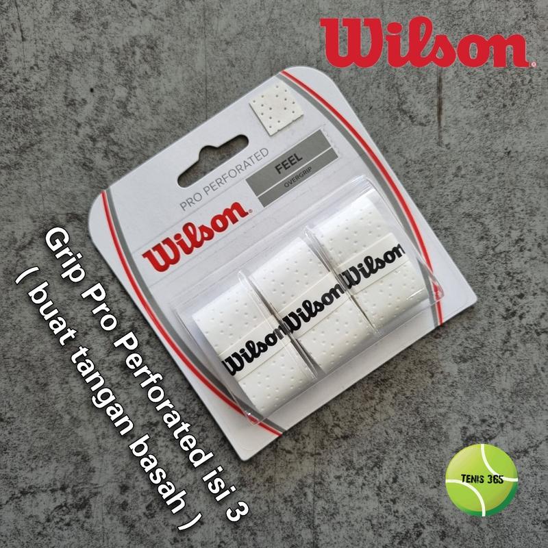 Grip Tenis WIlson Pro Perforated Overgrip - Shop | Tokopedia