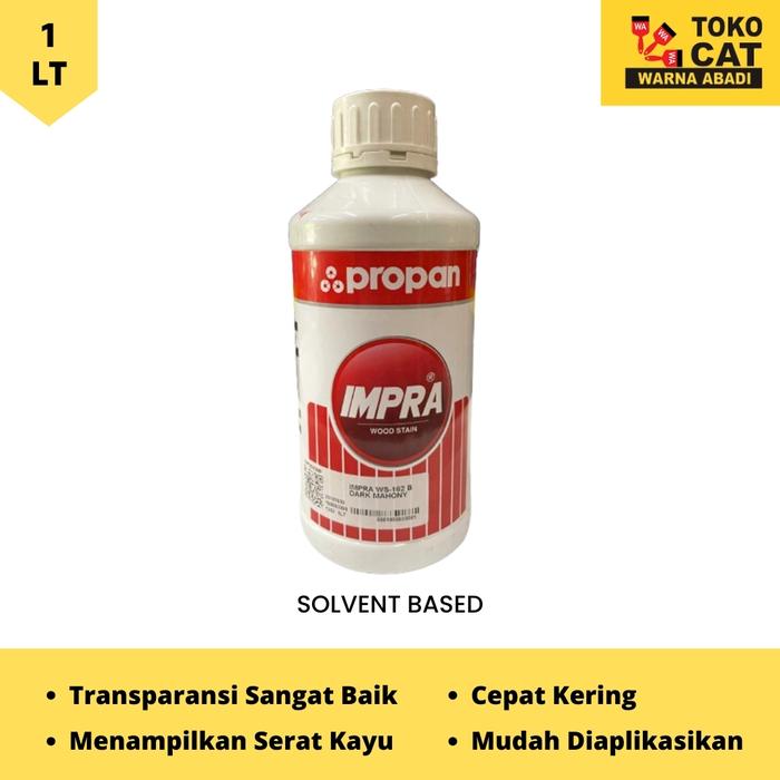 Jual Impra Melamine Woodstain WS - 162 1 Liter ( Warna Muda ) - WALNUT ...