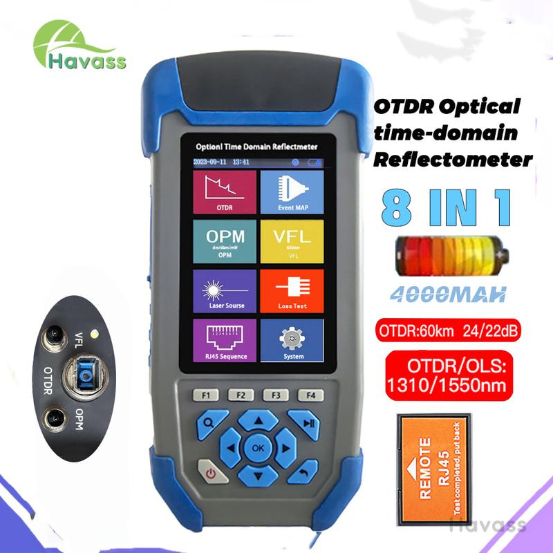 100% ORI Joinwit OTDR Reflectometer JW3302SJ 8 in 1 60km UPC Optical ...