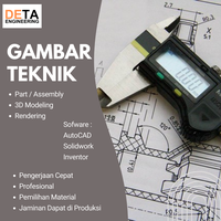 Jual Jasa Gambar Teknik Mechanical 2D 3D - Assembly - Kab. Tulungagung ...
