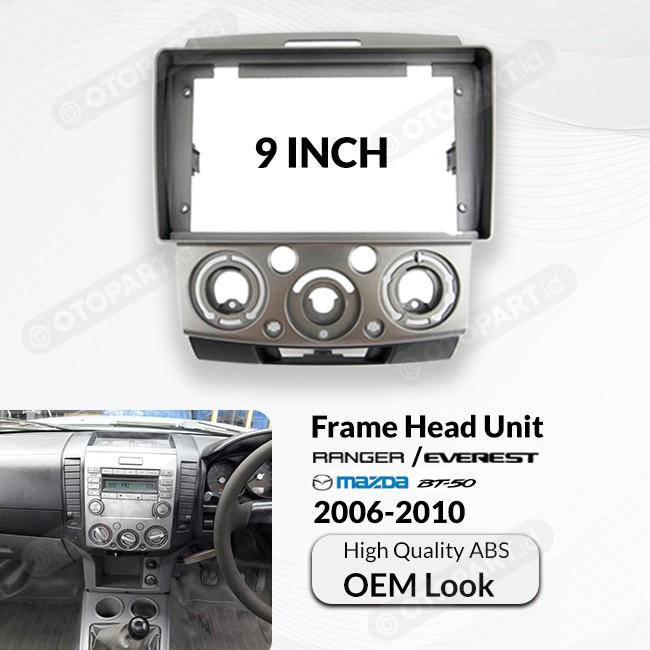 Jual Frame Head Unit Ford Ranger/Everest/BT50 9" inch OEM - Jakarta ...