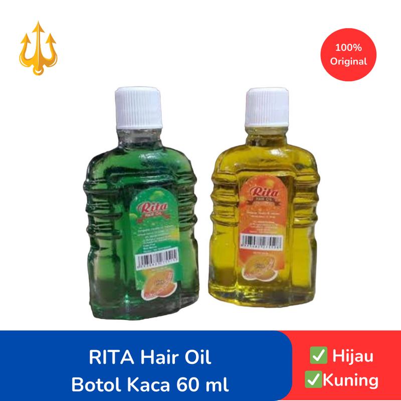 RITA HAIR OIL / MINYAK RAMBUT PLUS KEMIRI 60 ML - Shop | Tokopedia