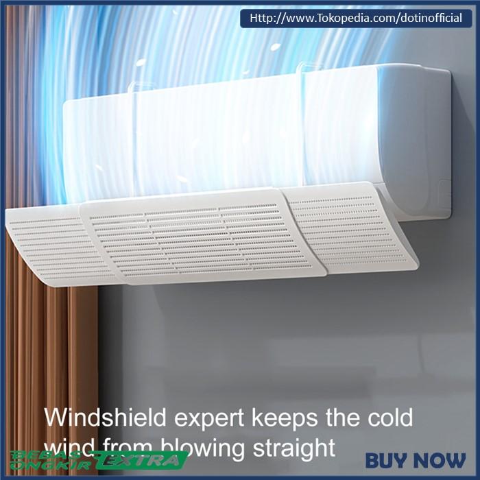 Penahan AC Reflektor Cover Ac Winshield Air Conditioner Wind Deflector ...