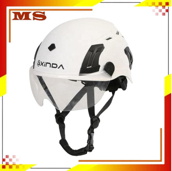 Jual Helm Safety Climbing Xinda With Visor-Helm Panjat Original ...