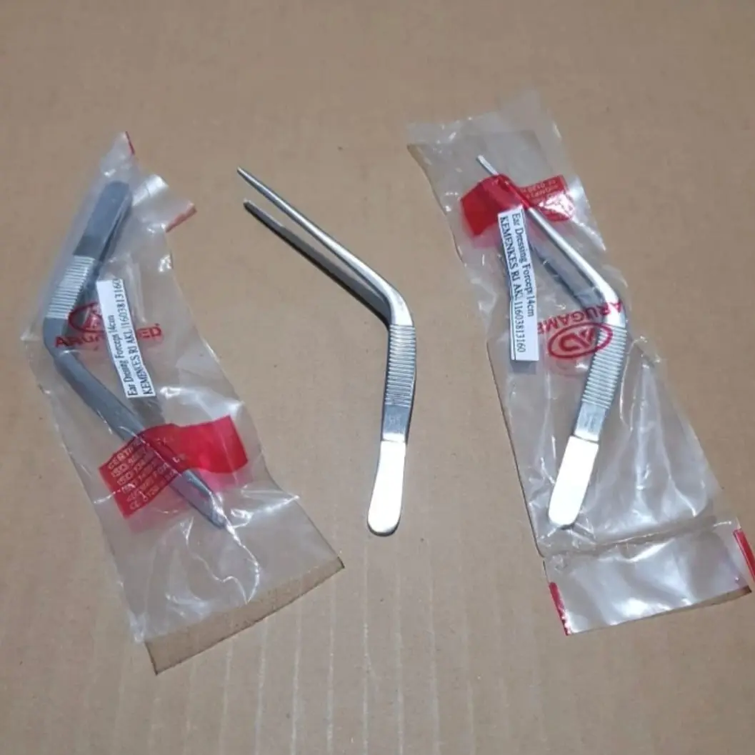 Pinset Telinga 14 cm / Ear Dressing Forcep 14cm - Shop | Tokopedia