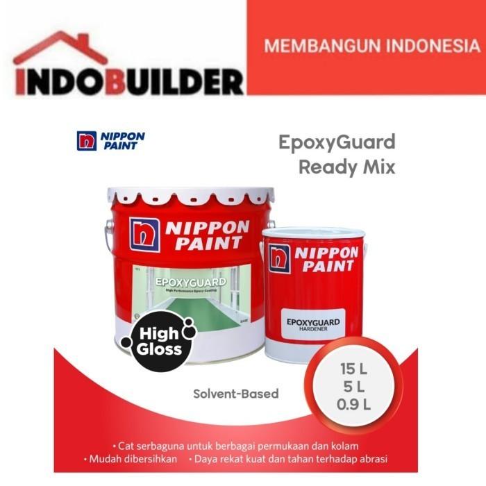 Jual NIPPON EPOXY GUARD 5 LITER BS 12E51 CITRINE/ CAT EPOXY LANTAI ...