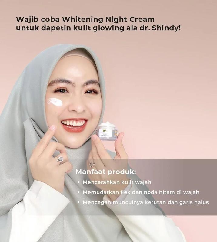 cream malam reglow intensive whitening night cream skincare dr - Shop ...