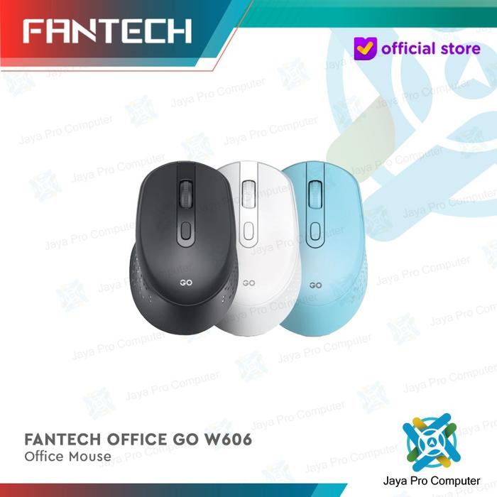 Jual Fantech Office GO W606 - Wireless Mouse - Hitam - Jakarta Pusat ...