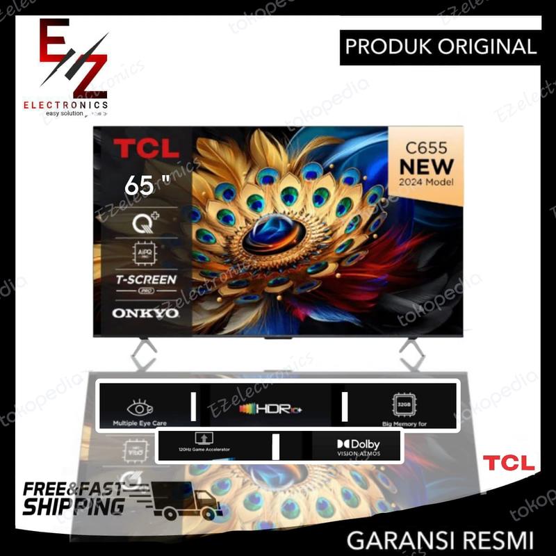 TCL 65C655 QLED Pro - Google TV 65 Inch - UHD 4K - HDMI 2.1 - 120 Hz ...