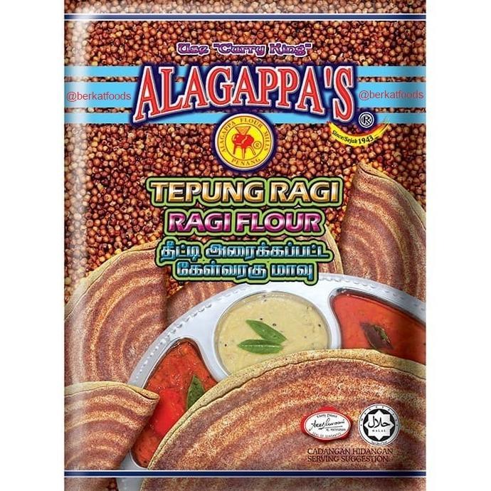 Tepung Ragi Alagappa'S / Ragi Flour / Finger Millet Powder Mandua ...