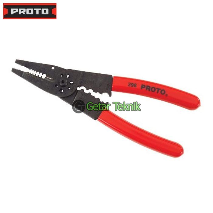 Jual Tang Crimping Wire Striper Pliers - 8-1/4" Proto J298 - Kab ...