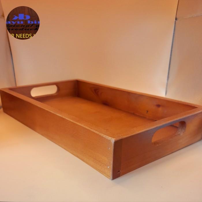 (WT22) nampan baki kayu wooden tray - Shop | Tokopedia