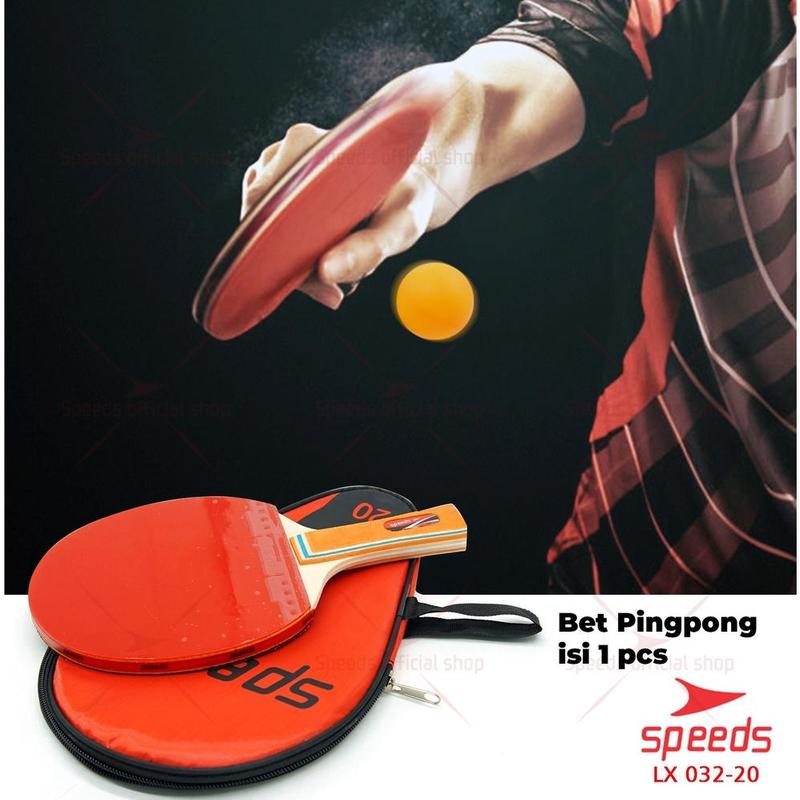 READY Bet Ping Pong Bat Pingpong Bad Raket Tenis Meja Bahan Karet ...