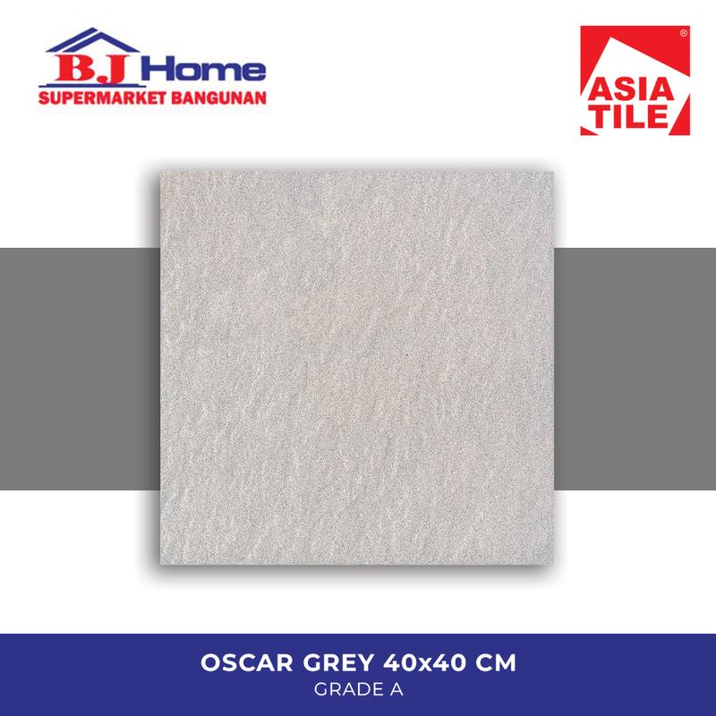 Asia Tile Oscar Grey 40X40 KW1 - Keramik Lantai - Shop | Tokopedia