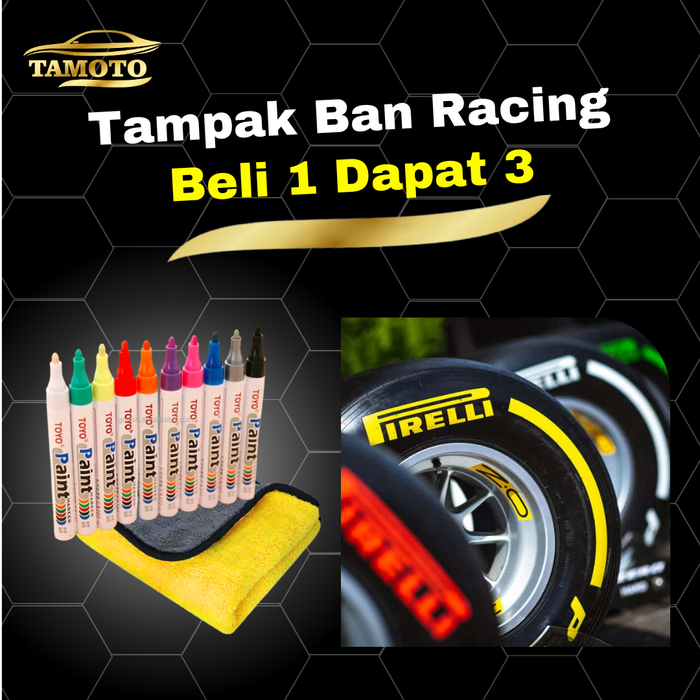 Promo Spidol Ban Permanent Motor Mobil Original Pewarna Ban F1 Paint ...