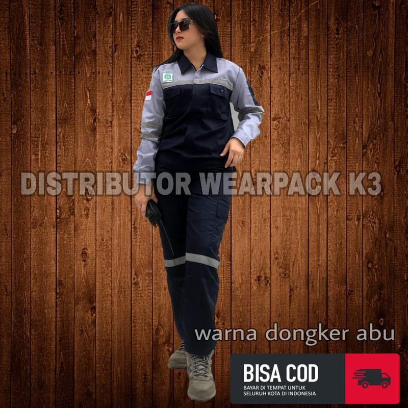 baju wearpack kerja stelan baju dan celana safety APD K3 - Shop | Tokopedia