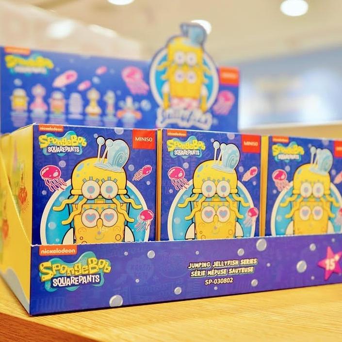 Blink Box SpongeBob SquarePants - MINISO Jumping Jellyfish Series ...