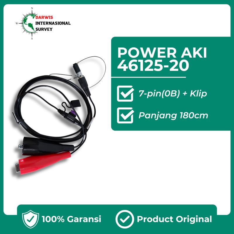 Kabel Power Aki 7 Pin 46125-20 Trimble - Shop | Tokopedia