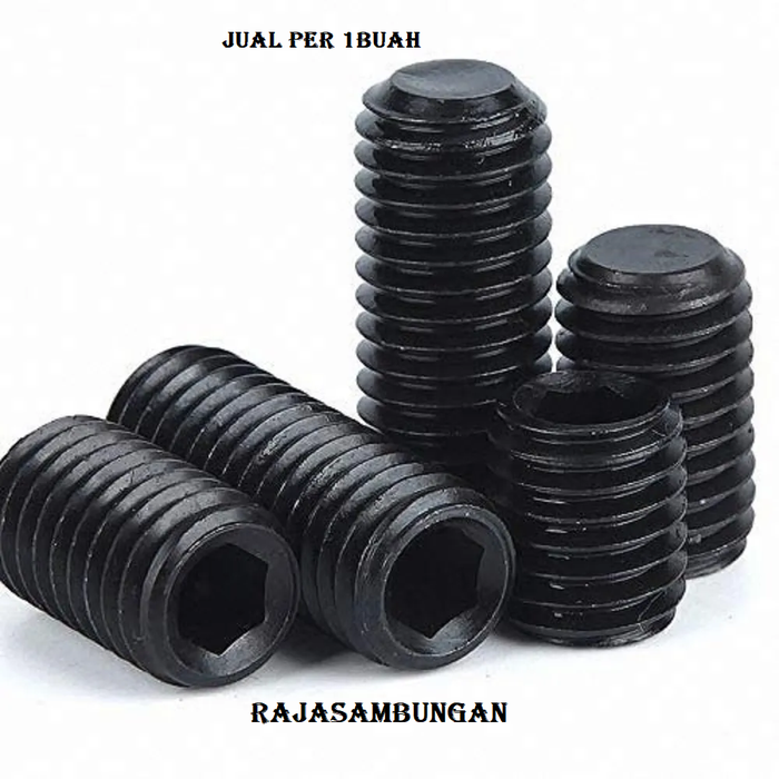 Jual Baut L Set Tanam m 3 Panjang 2.5 CM Full Long Drat Socket Set ...