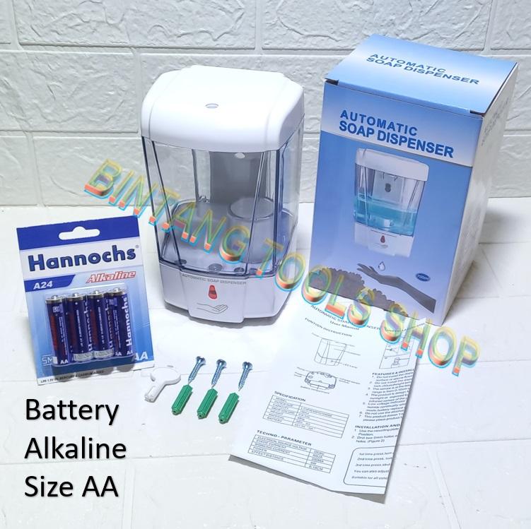 Tempat Sabun Otomatis 700ML Automatic Soap Dispenser Sensor Sanitizer ...